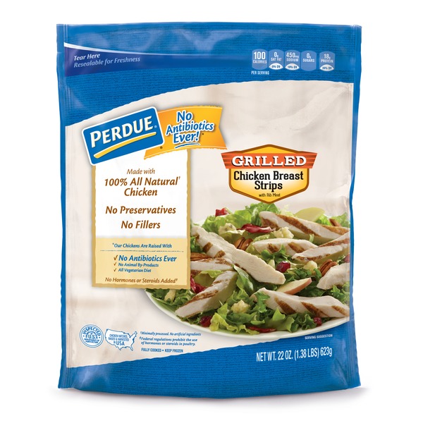 Perdue Grilled Chicken Breast Strips Fully Cooked (1.38 lb) - Instacart