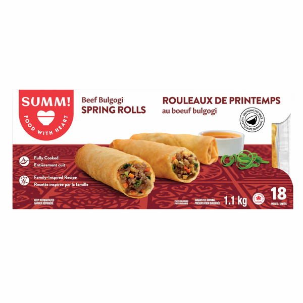 SUMM! Beef Bulgogi Spring Rolls Same-Day Delivery | Costco