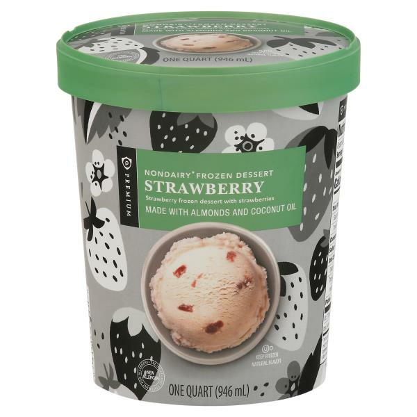 Publix Publix Frozen Dessert, Nondairy, Strawberry Same-Day Delivery or ...