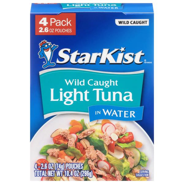 StarKist Wild Caught Light Tuna, Pouch Value Pack Same-Day Delivery or ...