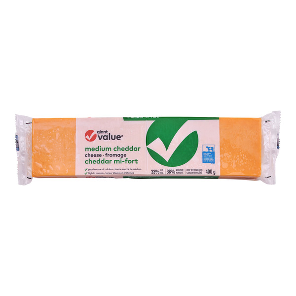Giant Tiger Giant Value Cheddar Cheese Same-Day Delivery | Giant Tiger