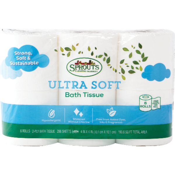 Sprouts Ultra Soft Bath Tissue Same-Day Delivery or Pickup | Sprouts Farmers Market