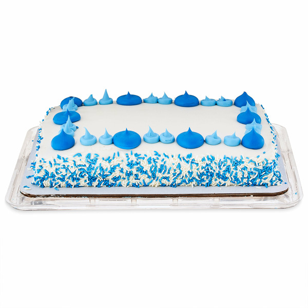 Walmart Freshness Guaranteed White Sheet Cake With Buttercreme Icing ...