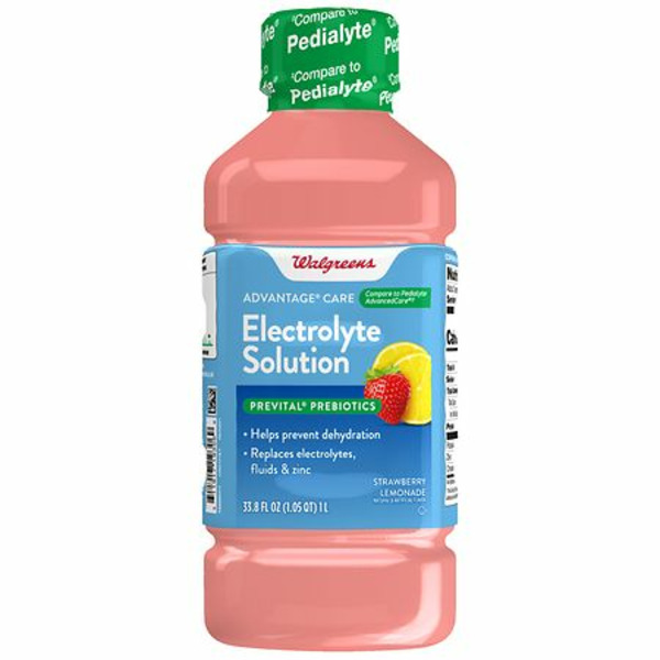 Walgreens Walgreens Strawberry Lemonade Advantage Care Electrolyte ...