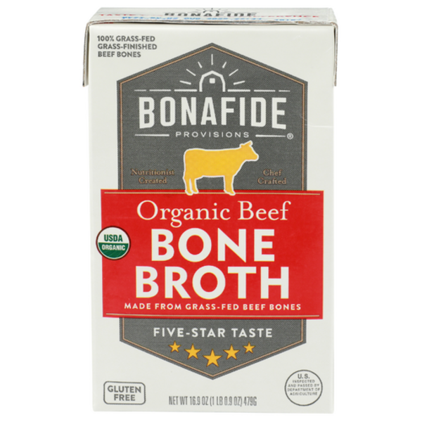 Bonafide Provisions Bone Broth, Organic, Beef Same-Day Delivery or ...