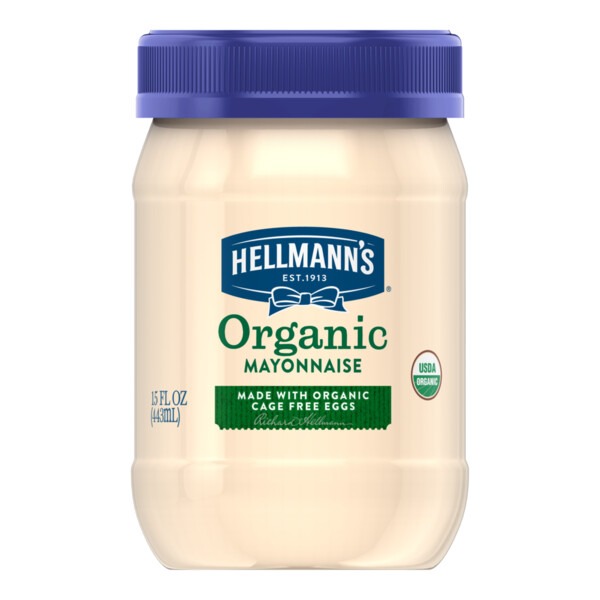 Hellmann's Organic Mayonnaise Original Mayo (15 oz) - Instacart