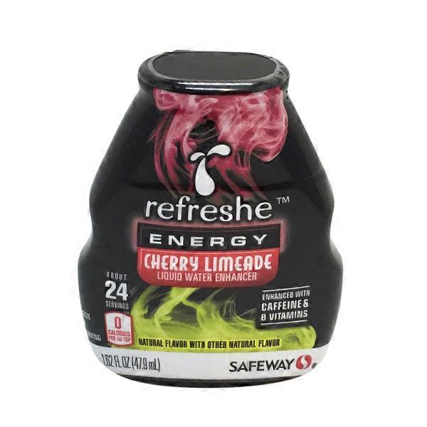 Signature Kitchens Energy Liquid Water Enhancer, Cherry Limeade (1.62 ...