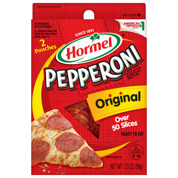 HORMEL Pepperoni Original Pepperoni, 3.5 oz Same-Day Delivery or Pickup ...