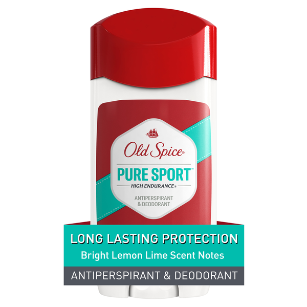 ALDI Old Spice High Endurance Anti-Perspirant Deodorant for Men, Pure ...