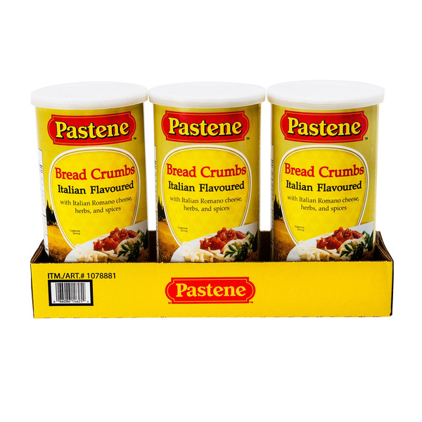 Pastene Italian Flavoured Bread Crumbs Same-Day Delivery | Costco