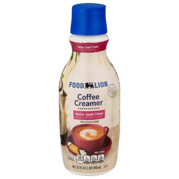 Food Lion Food Lion Coffee Creamer, Italian Sweet Cream Same-Day ...