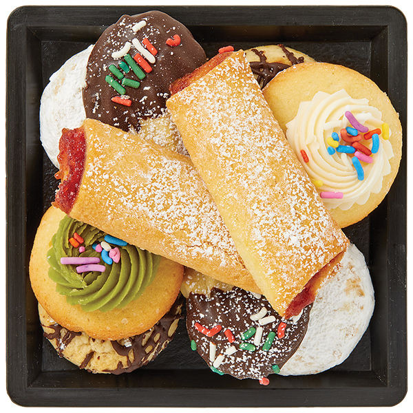Wegmans Italian Cookie Small Tray With Almonds Hazelnuts Walnuts Same ...