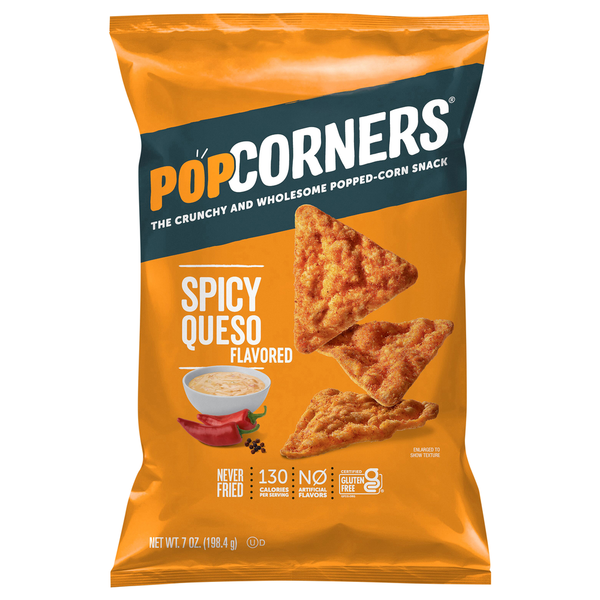 Publix PopCorners Popped-Corn Snack, Spicy Queso Flavored Same-Day ...