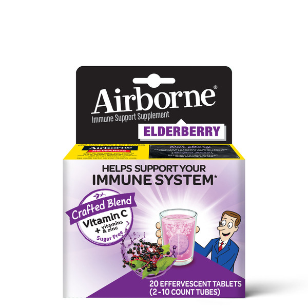 Publix Airborne Elderberry Effervescent, Immune Support Supplement With ...