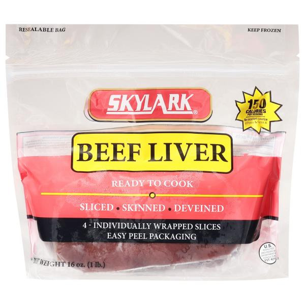 Skylark Skinned Deveined & Sliced Beef Liver Same-Day Delivery or ...