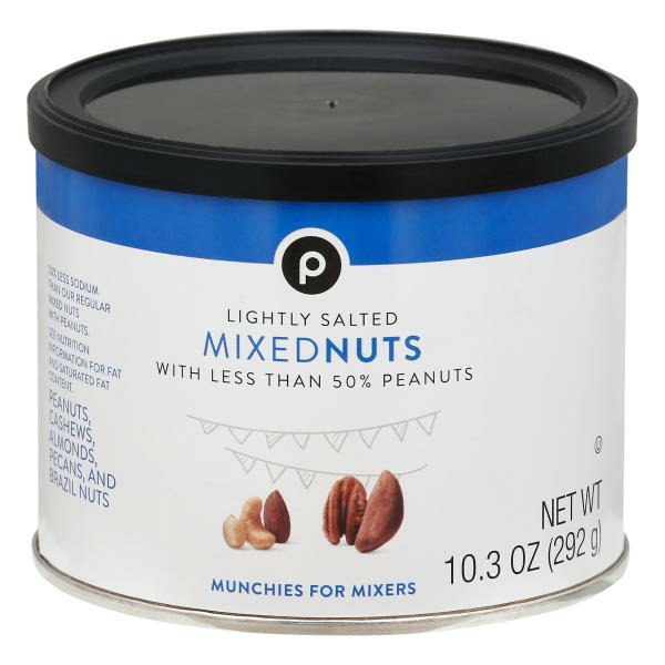 Publix Mixed Nuts, Lightly Salted Same-Day Delivery or Pickup | Publix
