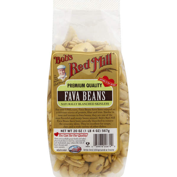 Bob's Red Mill Fava Bean, Naturally Blanched Skinless (20 oz) - Instacart