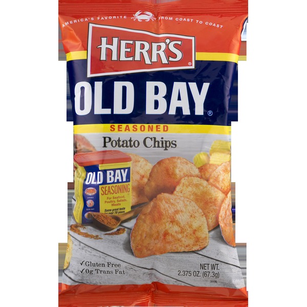 Herr's Seasoned Potato Chips Old Bay (2.375 oz) - Instacart
