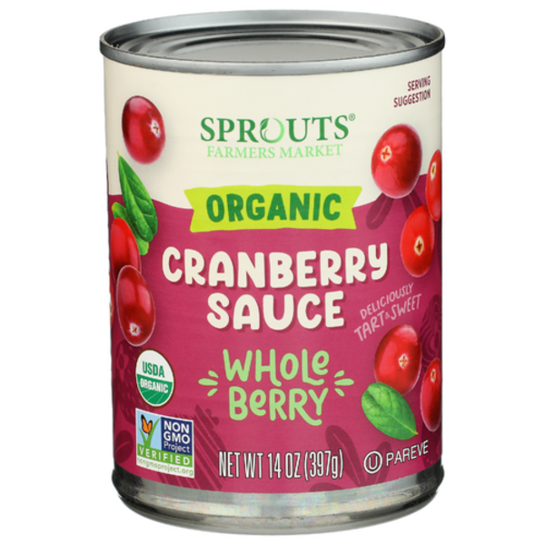 Sprouts Cranberry Sauce-Whole-Organic Same-Day Delivery or Pickup ...