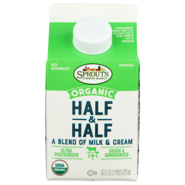 Sprouts Farmers Market Sprouts Half & Half-Org Same-Day Delivery or ...