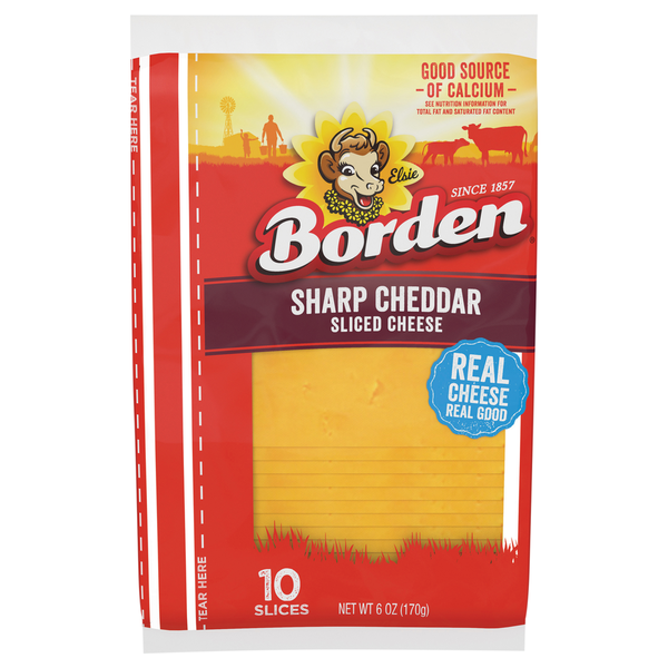 Borden Slices, Sharp Cheddar Same-Day Delivery or Pickup | Woodman's ...