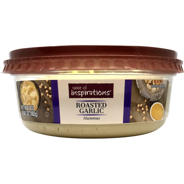 Taste of Inspirations Roasted Garlic Hummus (17 oz) - Instacart
