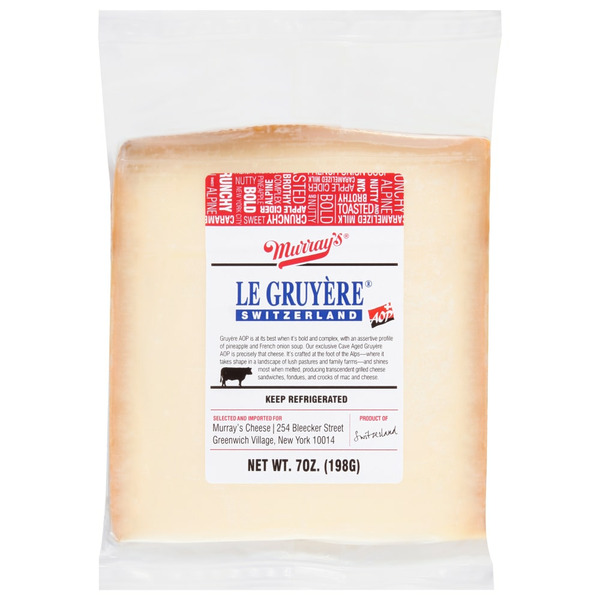 Kroger Murray's Cave Aged Gruyere Chunk Pickup | Instacart