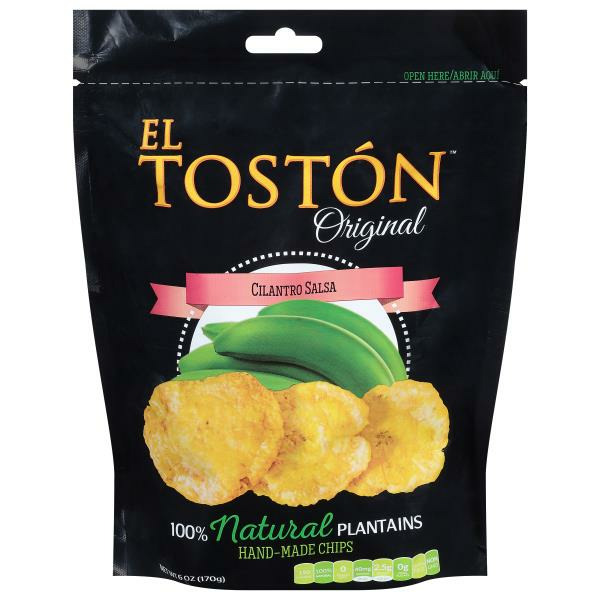 El Toston Plantain Chips, Original, Cilantro Salsa Same-Day Delivery or ...
