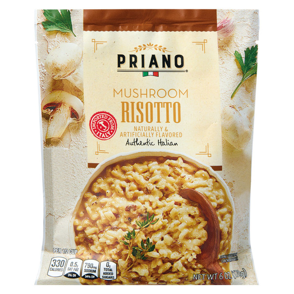 Priano Mushroom Risotto Same-Day Delivery or Pickup | ALDI