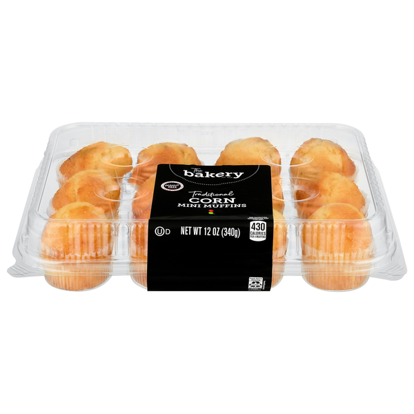 Stop & Shop The Bakery Mini Muffins, Corn, Traditional Same-Day ...