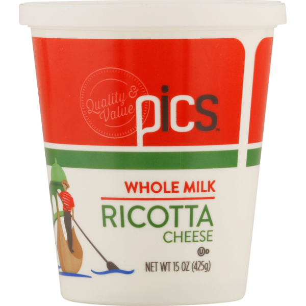 PICS Cheese, Whole Milk, Ricotta Same-Day Delivery or Pickup | Market ...