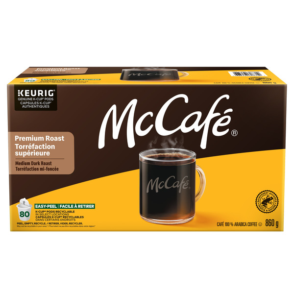 McDonald’s McCafé Premium Roast Coffee K-Cup Pods Same-Day Delivery ...