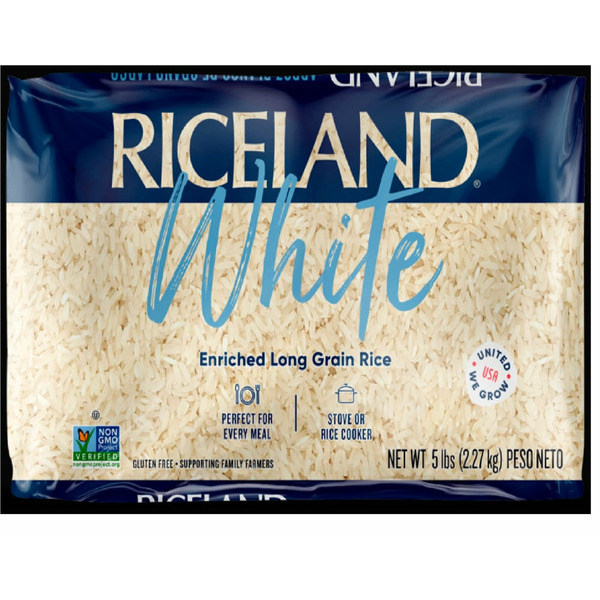 Kroger Riceland Rice, Long Grain, Enriched, White Same-Day Delivery or ...