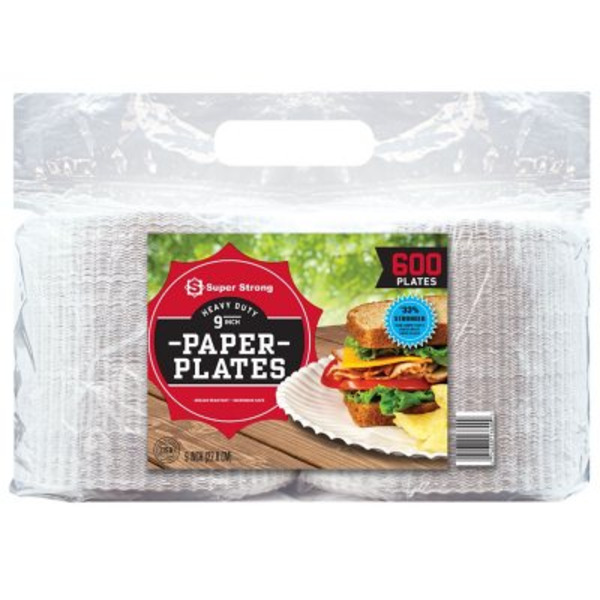 Aspen Heavy-Duty Paper Plates - 9" Same-Day Delivery | Sam's Club