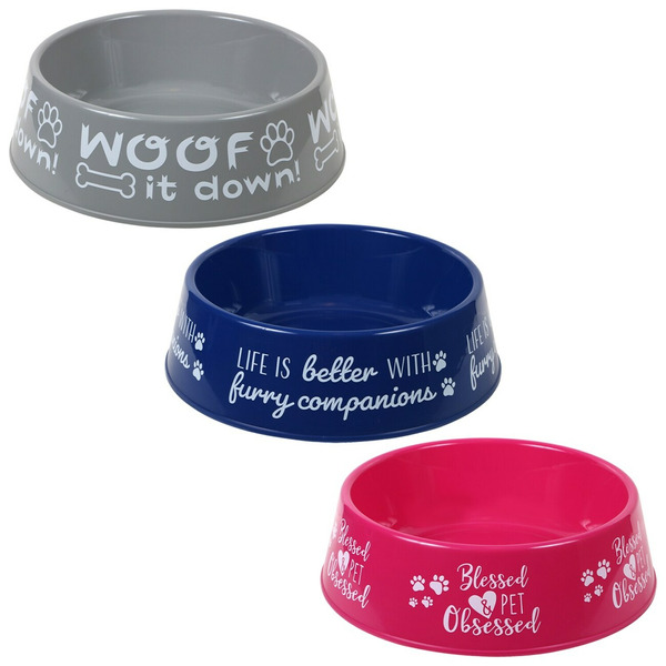 Plastic dog bowls store