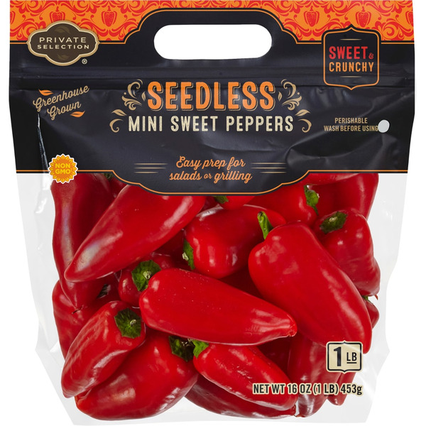 Fred Meyer Private Selection Mini Sweet Seedless Peppers Same-Day ...