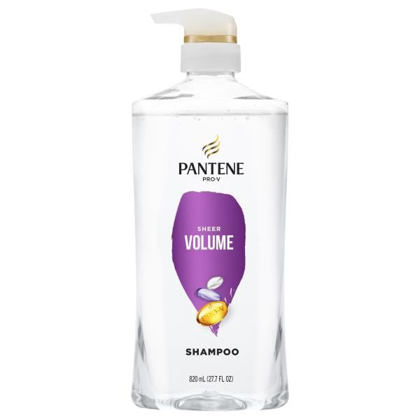 Pantene Shampoo for Fine or Thin Hair, Volumizing, Lightweight, Color ...