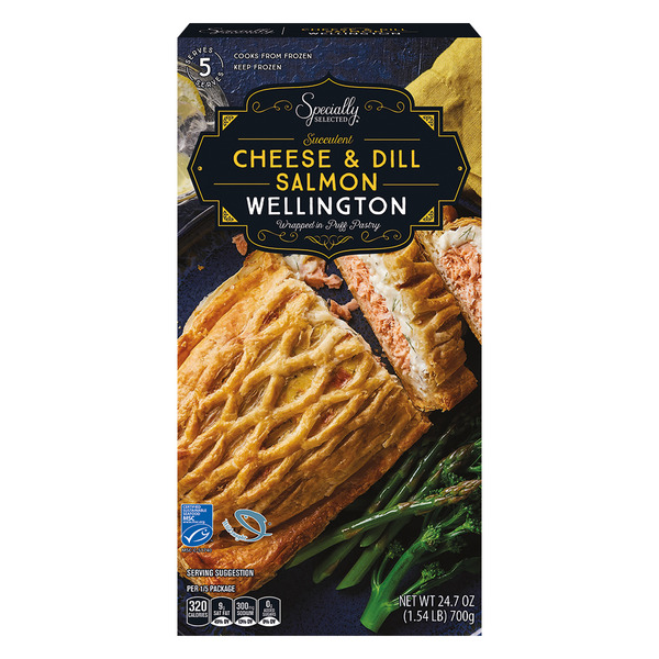 ALDI Specially Selected Cheese & Dill Salmon Wellington Same-Day ...