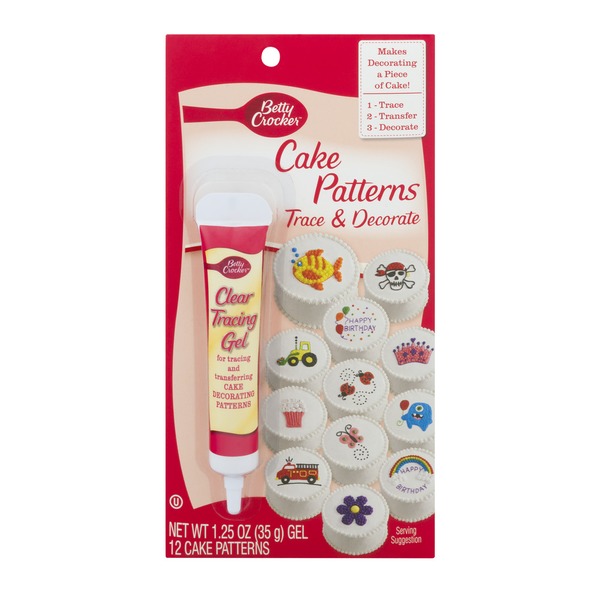 Betty Crocker Cake Patterns Trace & Decorate Kit (1.25 oz) - Instacart