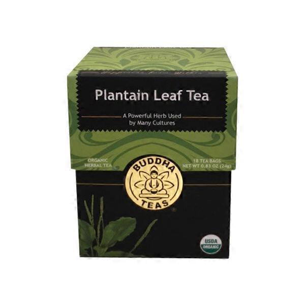 Buddha Teas Organic Plantain Leaf Tea (18 ct) - Instacart