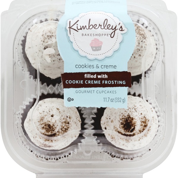 Kimberleys Cupcakes, Gourmet, Cookies & Creme (11.7 oz) - Instacart