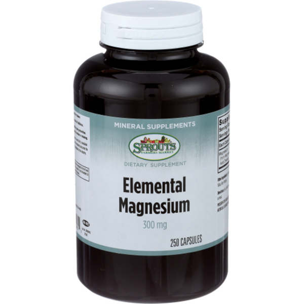 Sprouts Elemental Magnesium 300 Mg Same-Day Delivery or Pickup ...