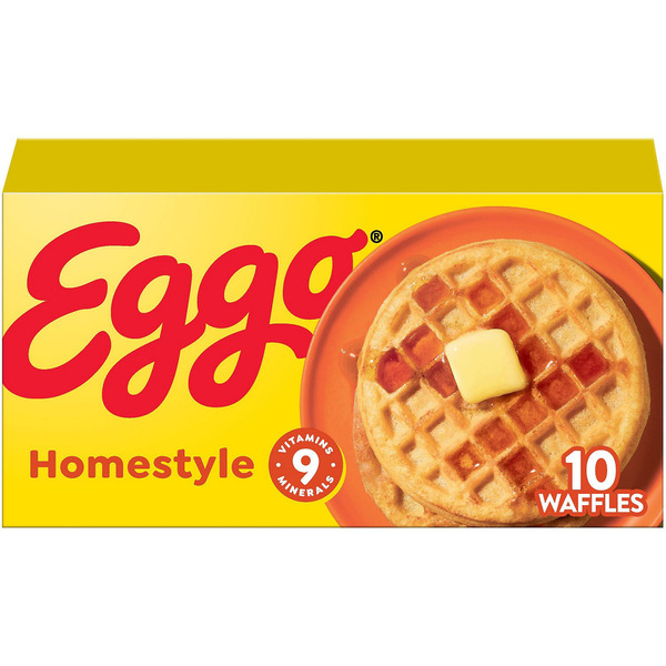 Wegmans Kellogg’s Eggo Eggo Frozen Waffles, Frozen Breakfast, Breakfast ...