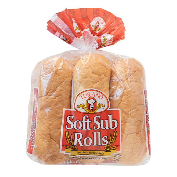 TURANO BAKING COMPANY Soft Sub Rolls Same-Day Delivery or Pickup ...