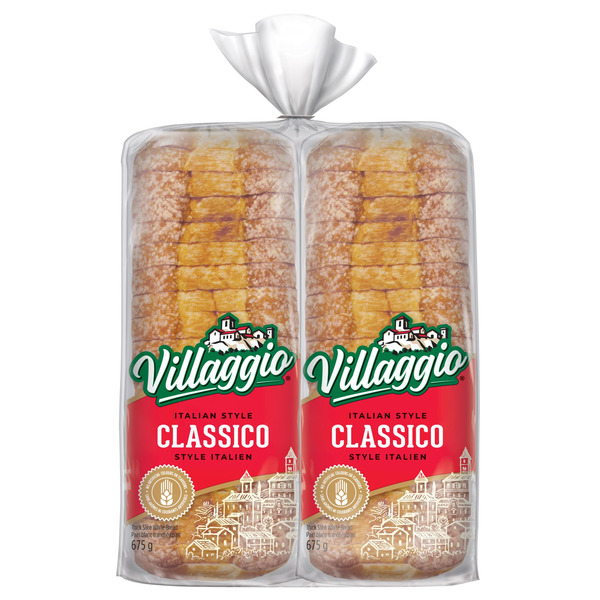 Costco Villaggio® Classico Italian Style Thick Slice White Bread Same ...