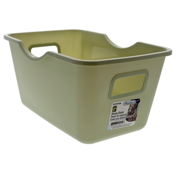 PlasticO Storage Plastic Basket Assorted Colours Same-Day Delivery ...