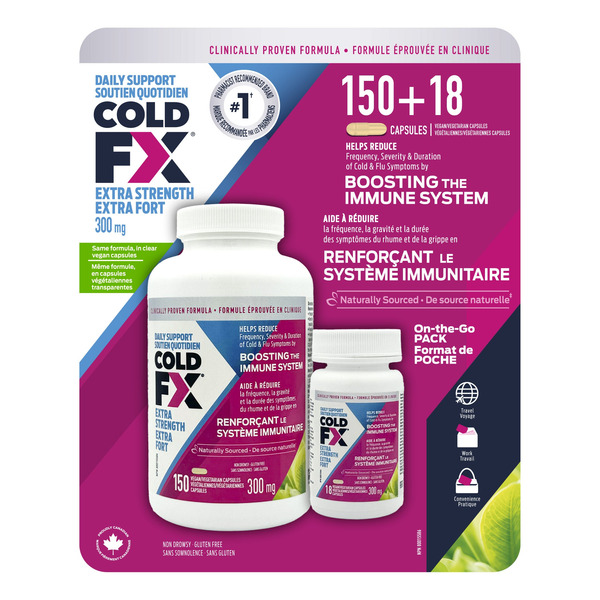 Cold-FX Extra Strength Capsules Travel Pack Same-Day Delivery | Costco