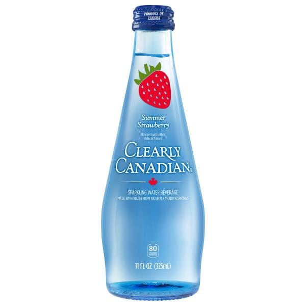 Clearly Canadian Sparkling Water Beverage, Summer Strawberry Same-Day Delivery or Pickup | Publix