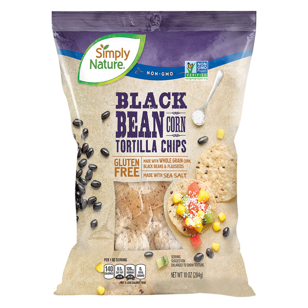 Simply Nature Black Bean Corn Tortilla Chips Same-Day Delivery or ...
