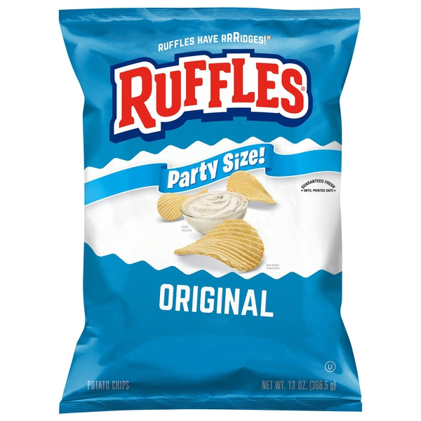 Ruffles Original Potato Chips, Party Size Same-Day Delivery or Pickup ...